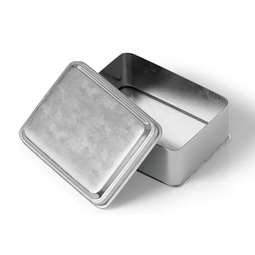Open Tin Box Mockup